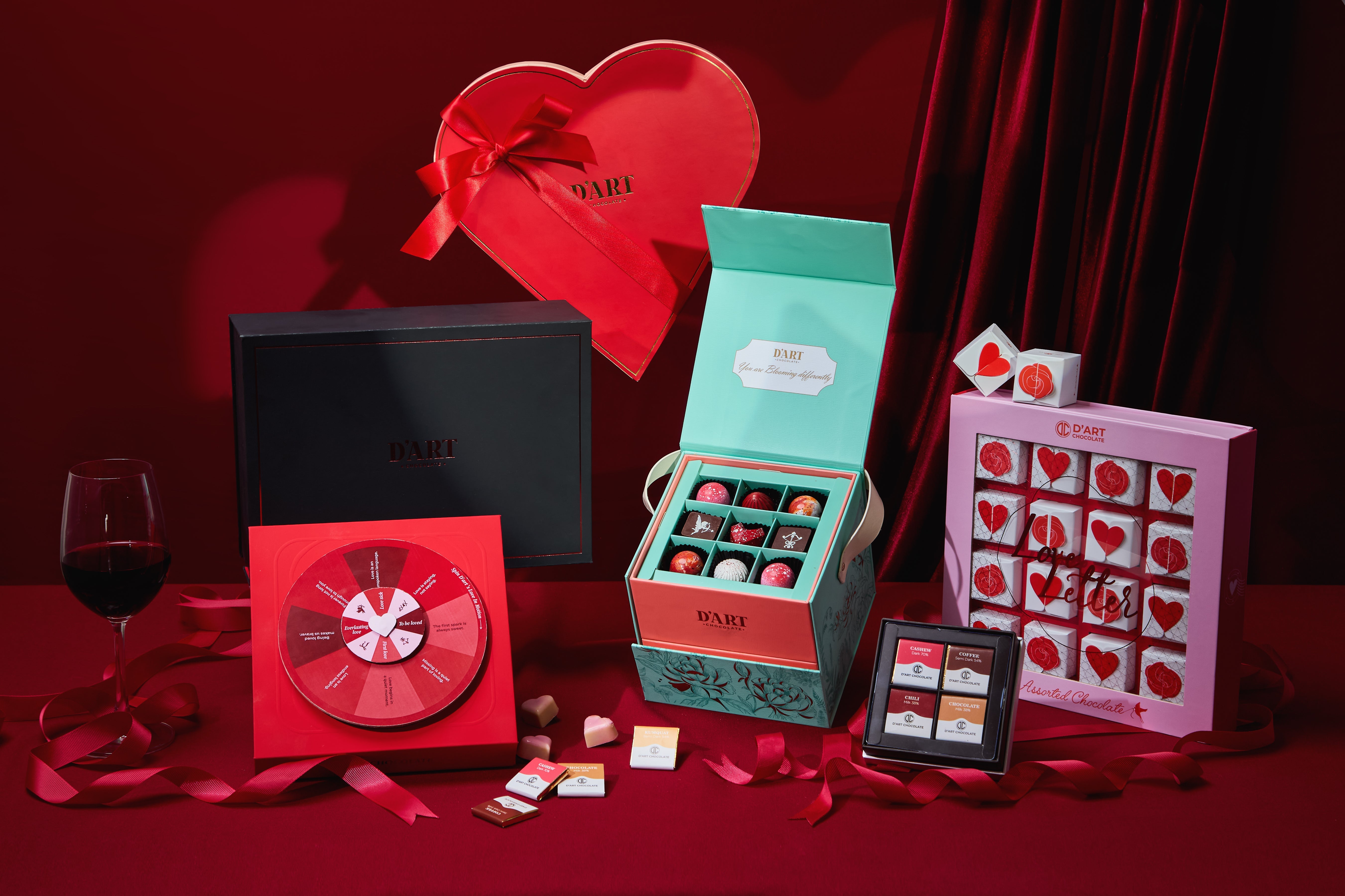 Bộ sưu tập socola Valentine 2026 - Love in Motion – dartchocolate